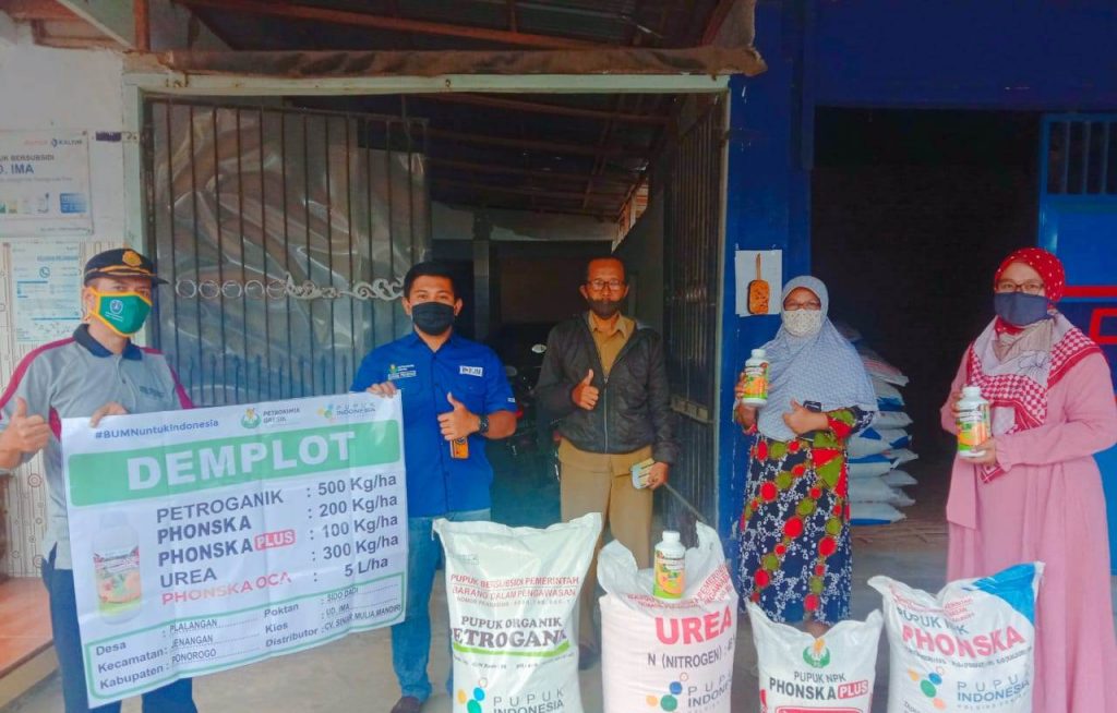 DEMPLOT PEMUPUKAN BERIMBANG PADA TANAMAN JAGUNG – Dinas Pertanian ...