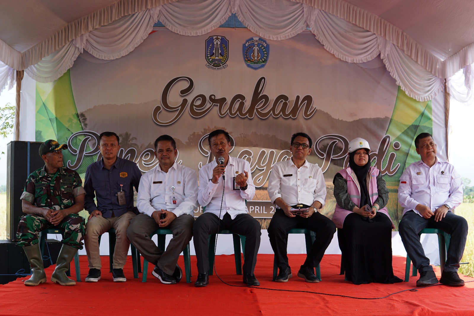 DIALOG PERTANIAN DAN GERAKAN PANEN RAYA PADI – Dinas Pertanian ...